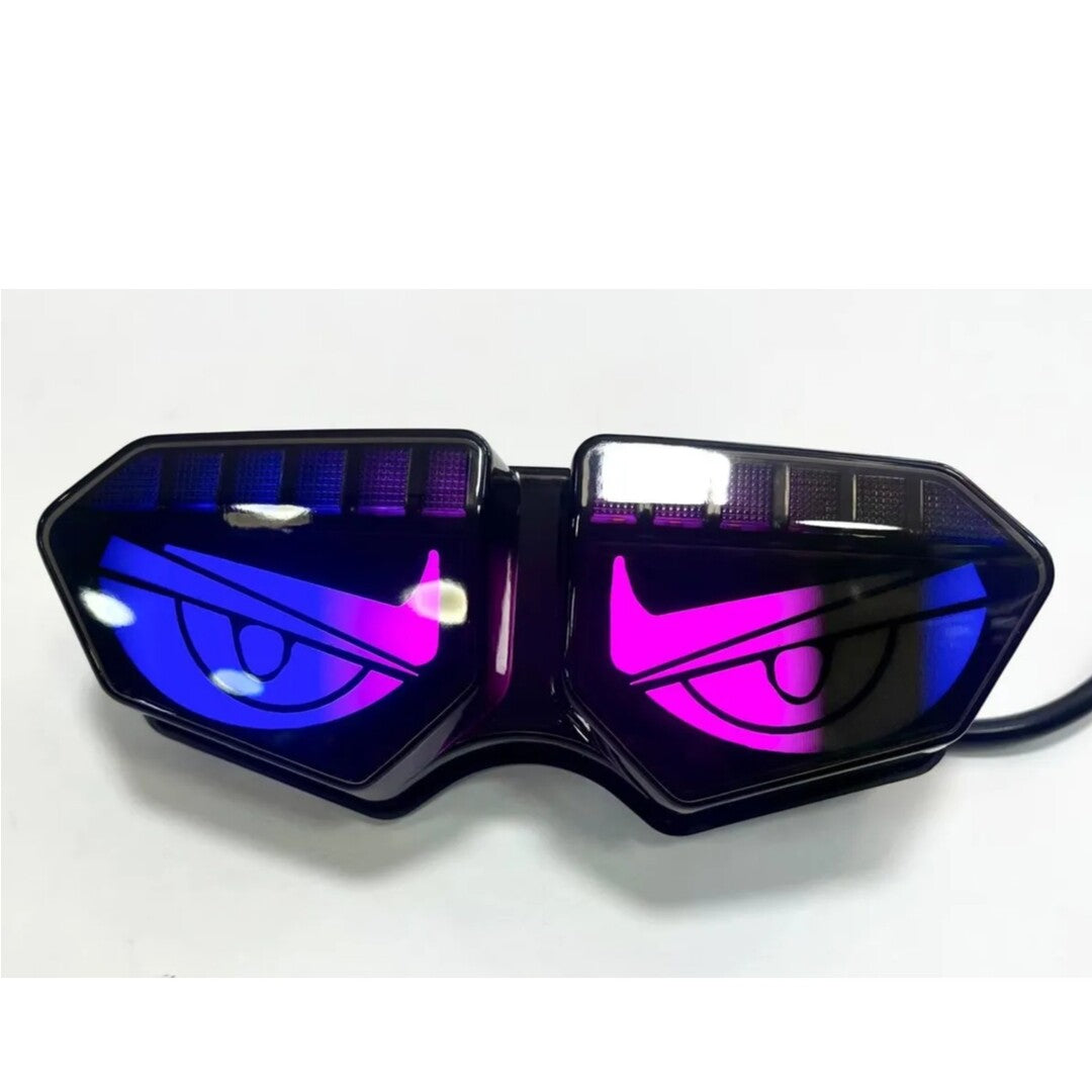1 Pc RGB Back Light Devil Eye Style For CG125/CD70 in Premium Quality ...