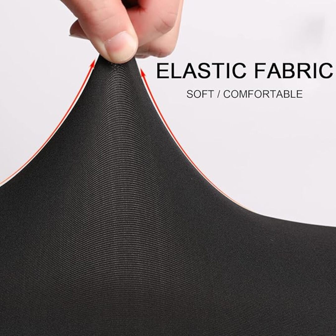 Universal 2 in 1 Package Full Elastic Face Mask And Elbow inner in bla ...