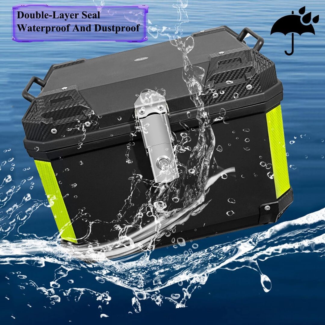 Universal JDR Tail Box With Built In Brake Light And Metal Plate 1 Pc ...