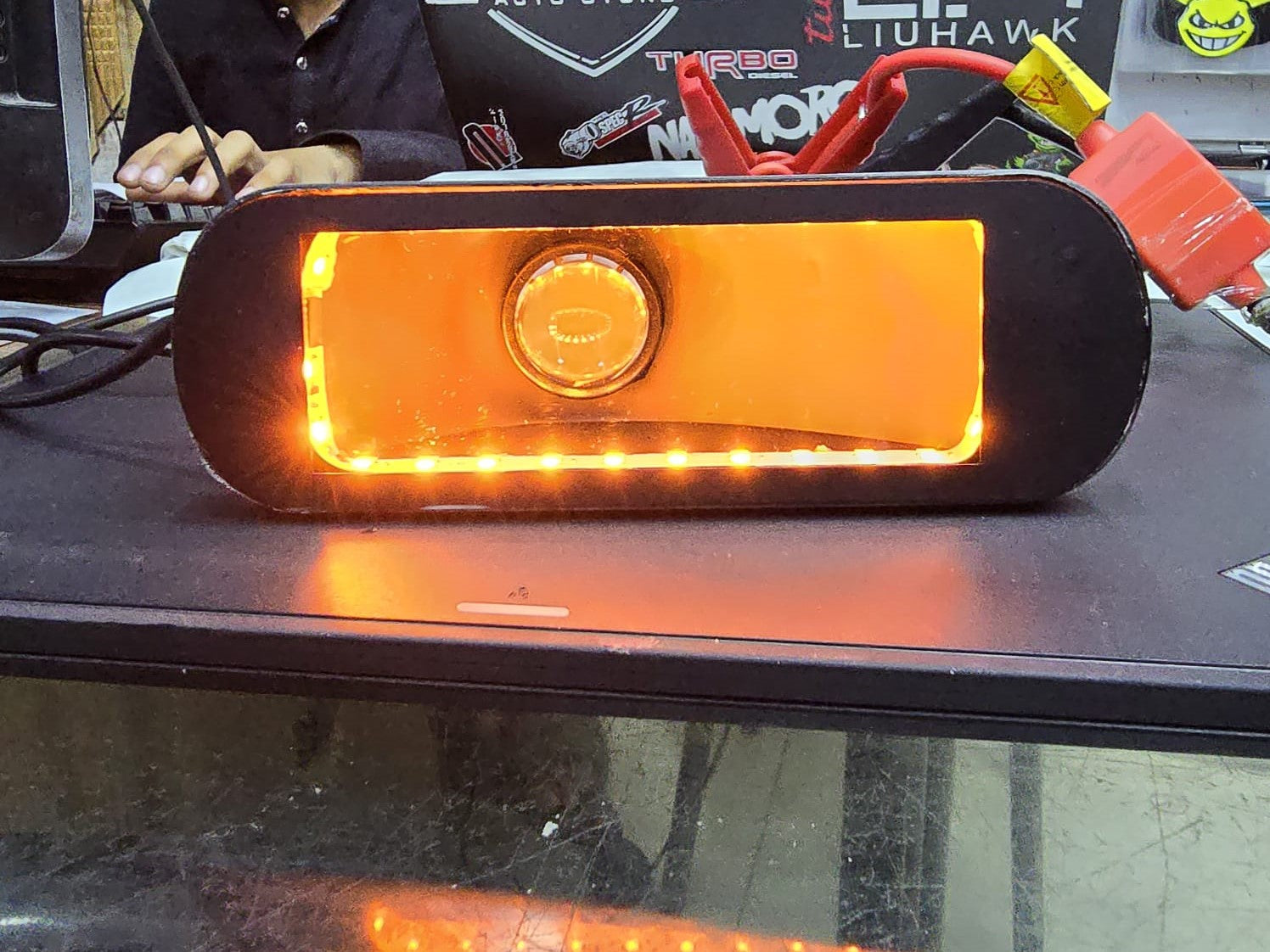 Suzuki Mehran Bumper Light Drl with Indicators Dual Color New Model Y9