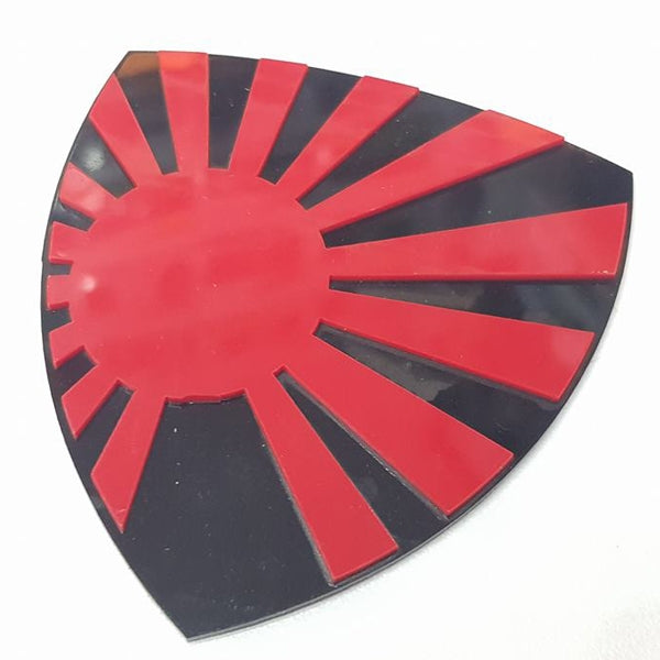 JDM Sun plastic logo