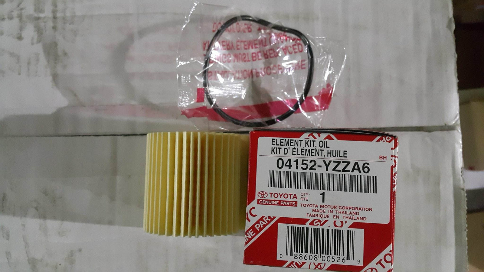 TOYOTA OIL FILTER ELEMENT FOR VITZ AQUA ETC. ETC.