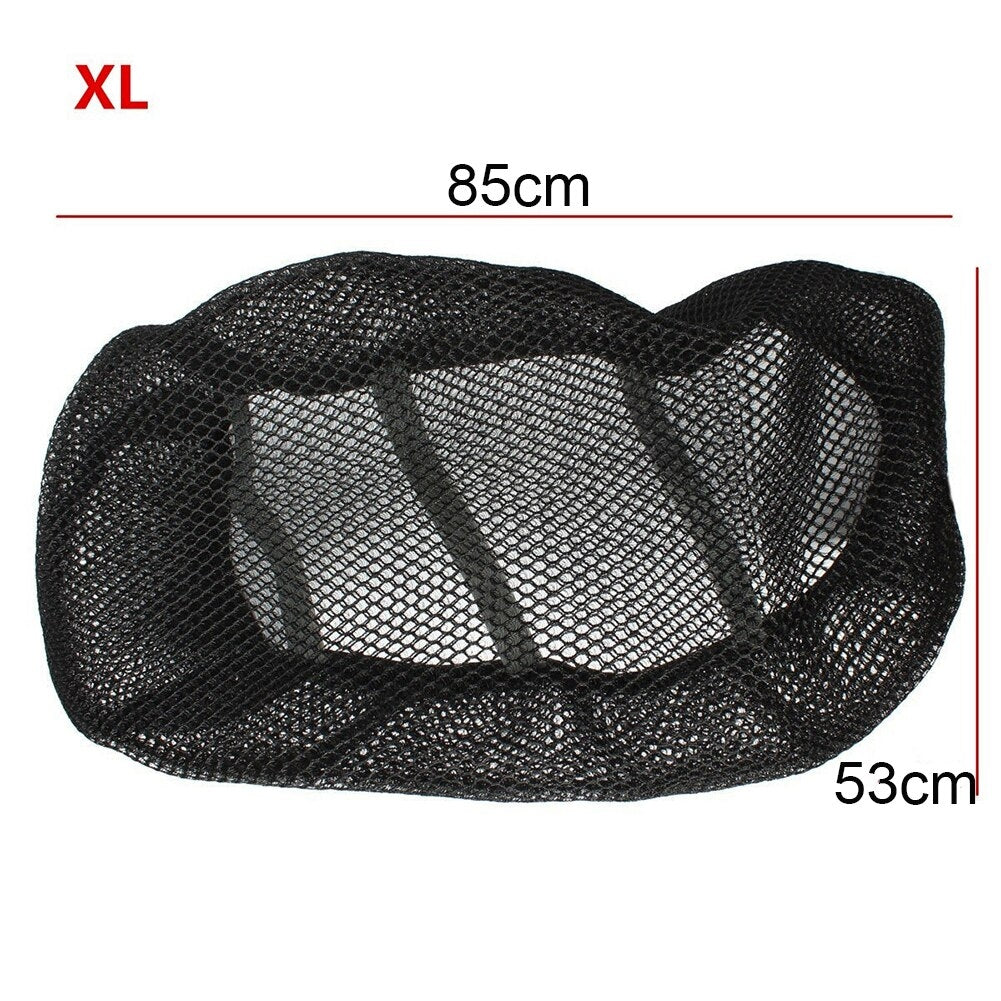 Universal Summer Motorcycle Seat Cover & Net 3D Mesh Protector Cover